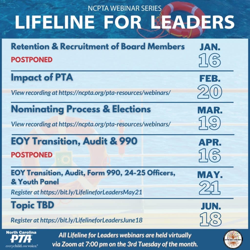 North Carolina PTA - every child. one voice.