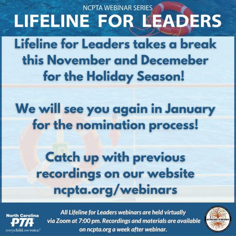 North Carolina PTA - every child. one voice.