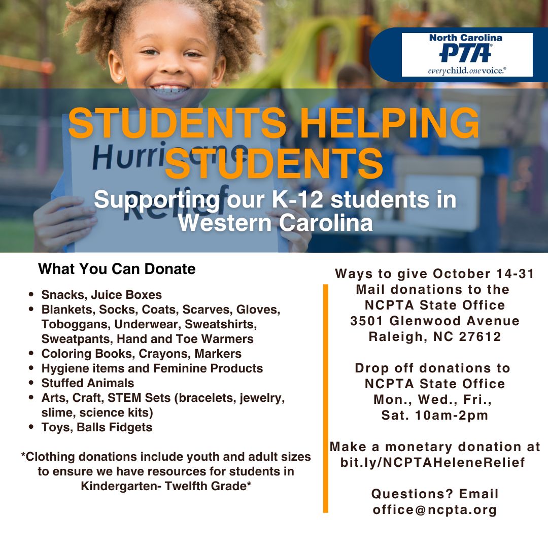 North Carolina PTA - every child. one voice.